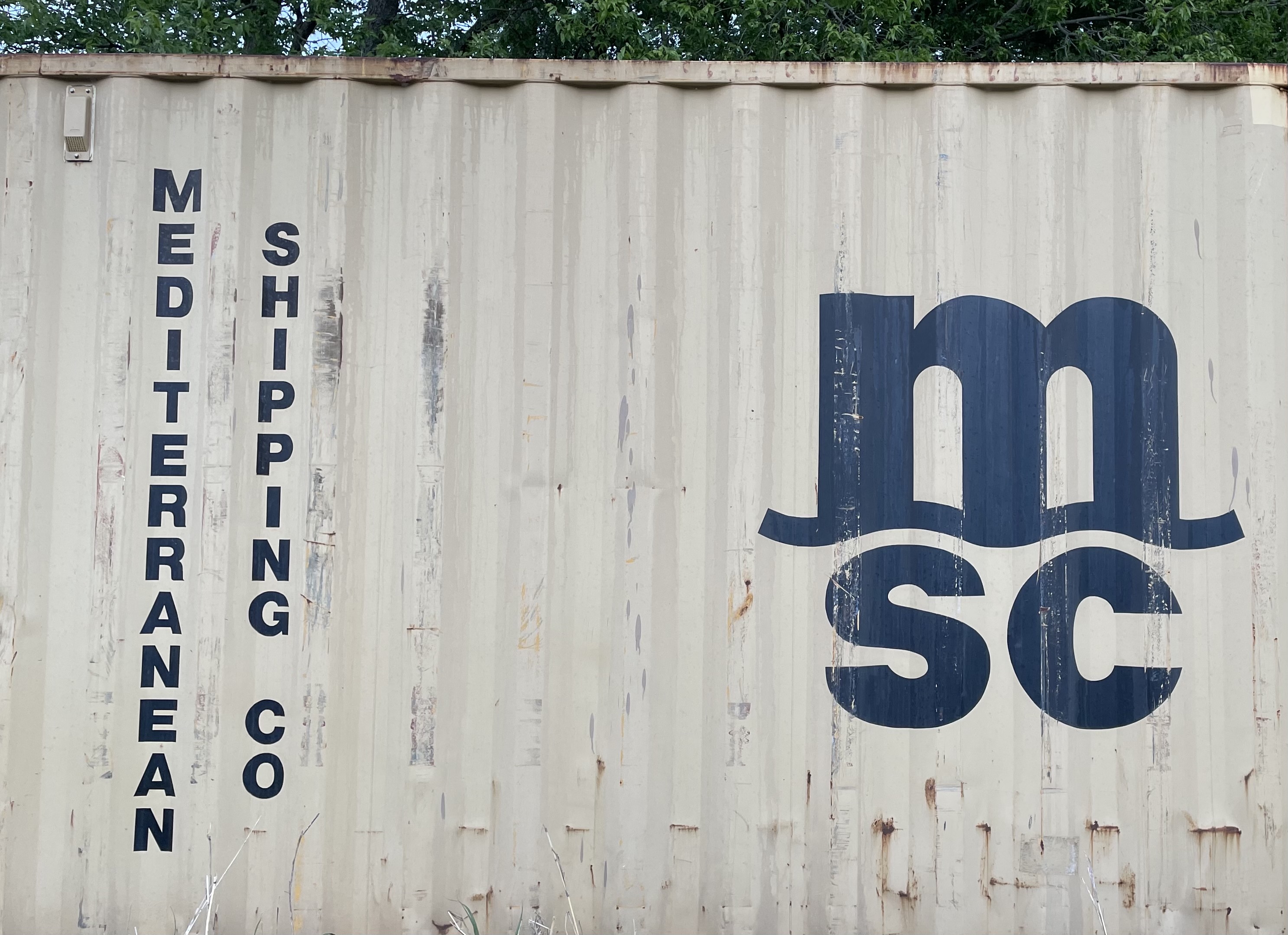 Graphic Design In the Wild – Day 14: Mediterranean Shipping Company ...